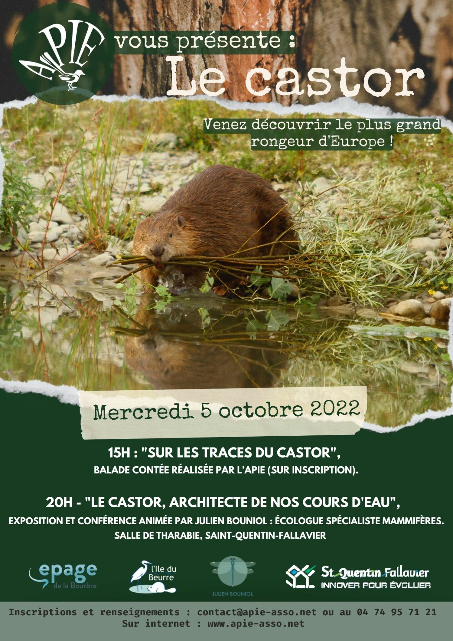 Le castor ! - Vals du Dauphine