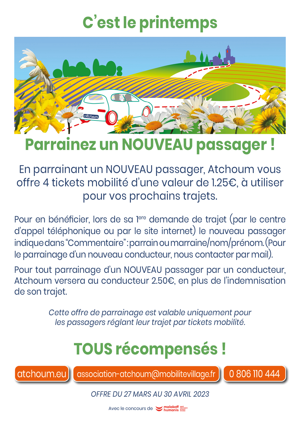 Atchoum : parrainez un nouveau passager : - Vals du Dauphine