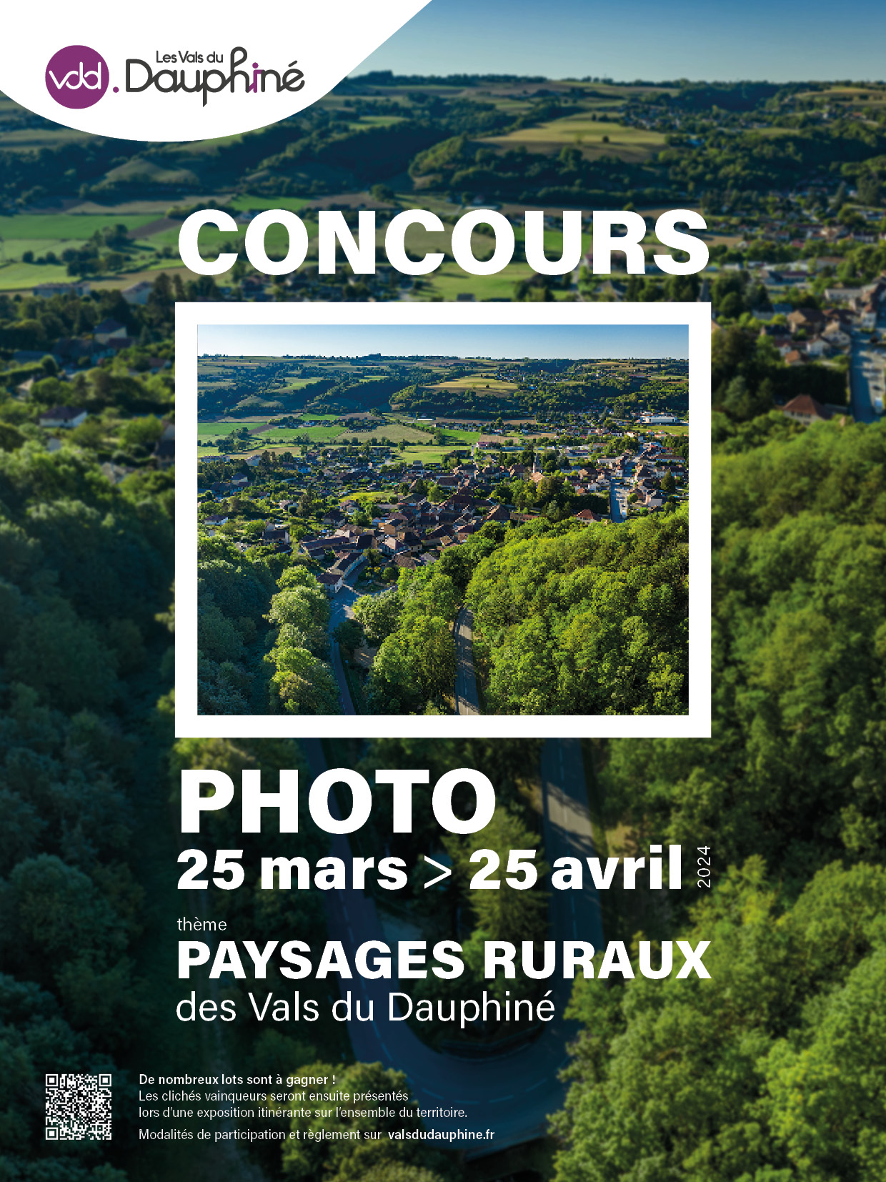 Concours photo : les paysages ruraux des Vals du Dauphiné - Vals du Dauphine