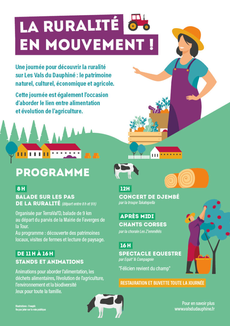 [ANNULÉ]La Ruralité en mouvement ! - Vals du Dauphine